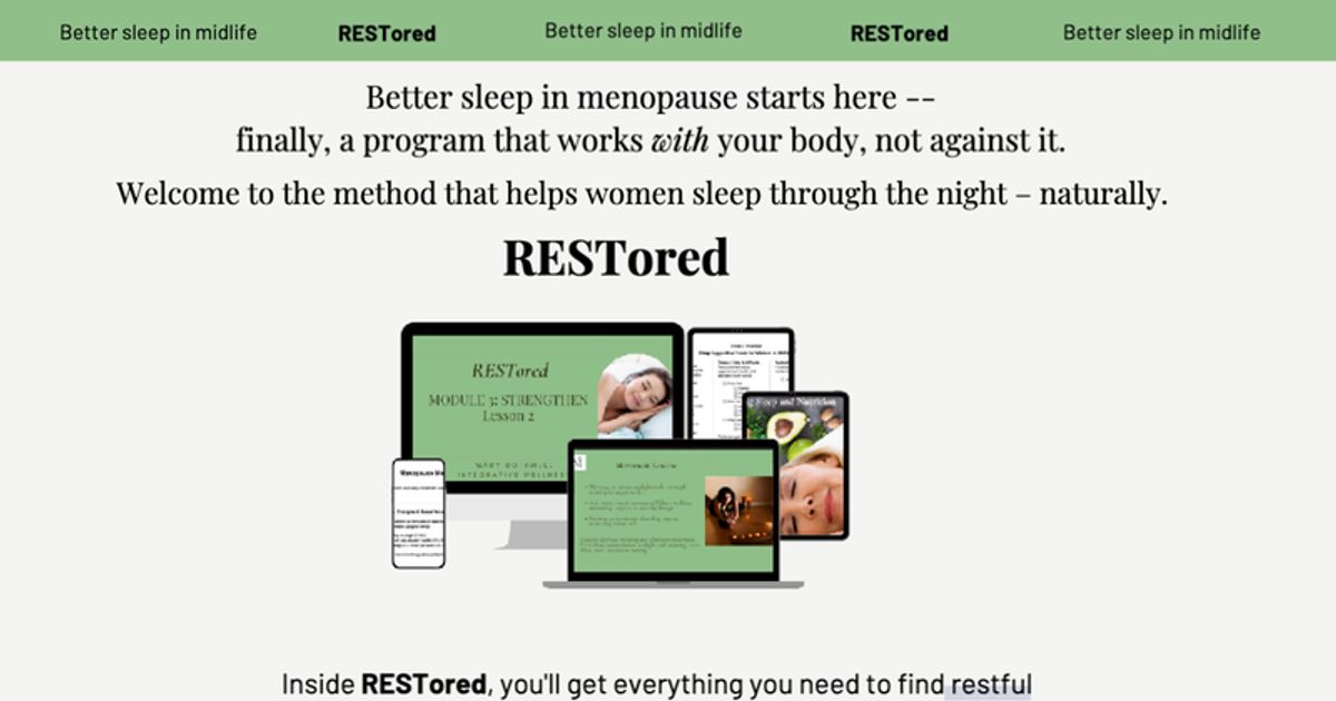 RESTored program
